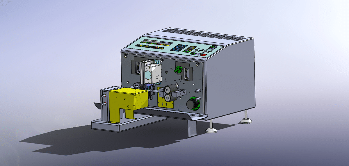 Free Computer Automatic Wire Stripping Machine Drawing – Download Now ...