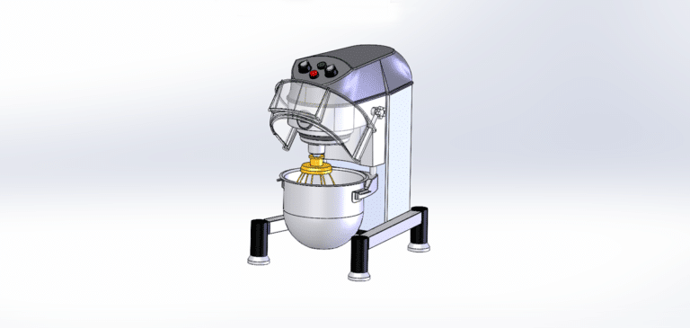 Free Dough Mixer Drawing – Download Now - MechStream