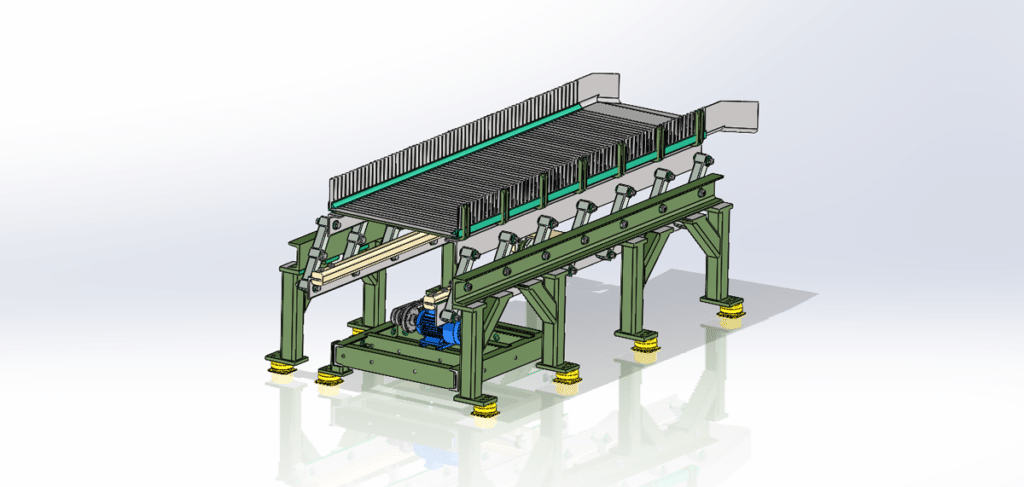 Download Free Oscillating Conveyor Line Drawing Now - MechStream