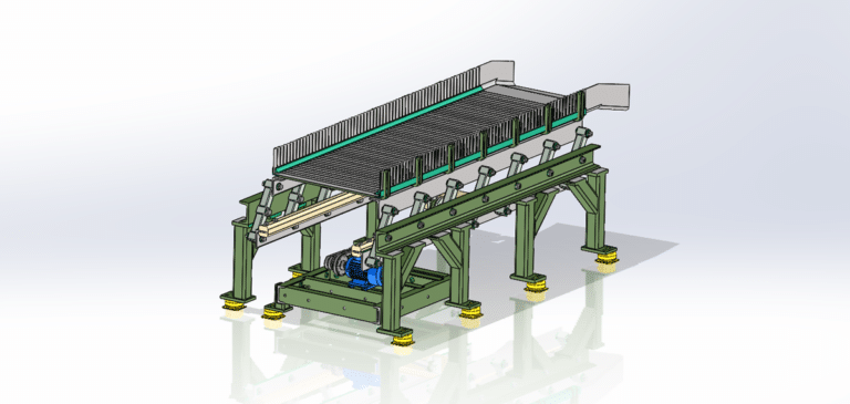 Download Free Oscillating Conveyor Line Drawing Now - MechStream