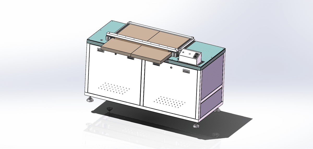 PCB Board Rough Material Cutting Machine Drawing: Features & Specs ...