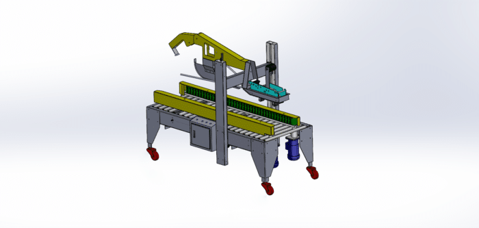 Download Free Packing Assembly Line Drawing Now - MechStream