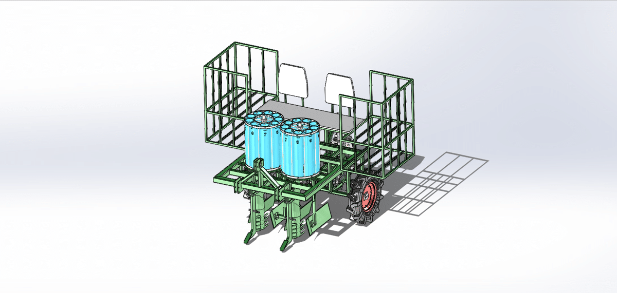 Pineapple Transplanter Drawing – Free Download - MechStream
