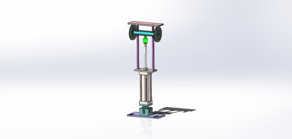 Download Free Pneumatic Lift Drawing Now - MechStream