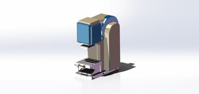 Download Free Punching Machine Drawing for Precision - MechStream