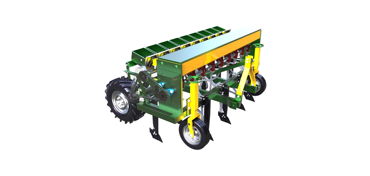 Rice Planter Drawing – Free Download - MechStream