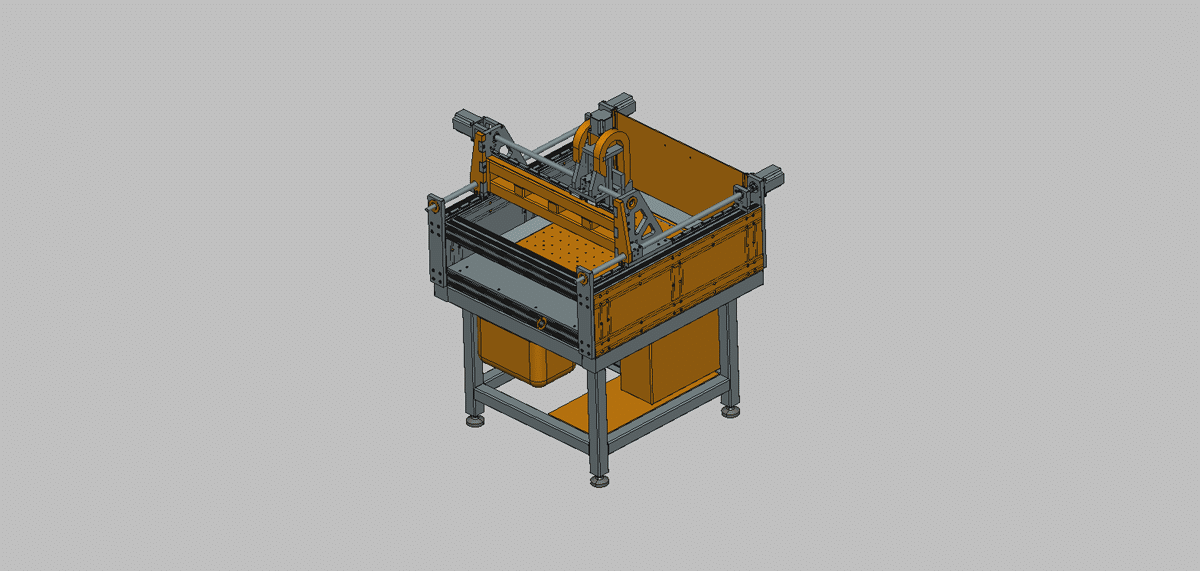 Download Free Three-Axis Engraving And Milling Machine Drawing Now - MechStream