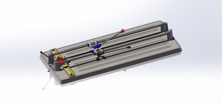 Tile Cutting Machine Drawing: Features & Specifications - MechStream