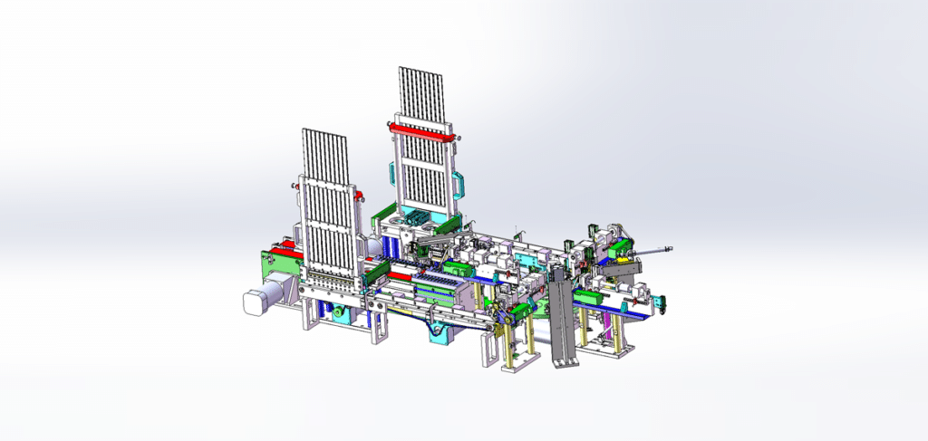 Download Free Turntable Automatic Assembly Line Drawing - MechStream