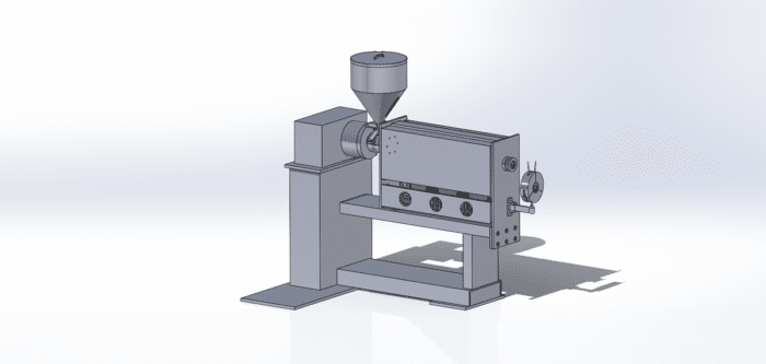 Dessin gratuit d'une extrudeuse à fil de 45 mm – Télécharger maintenant ...