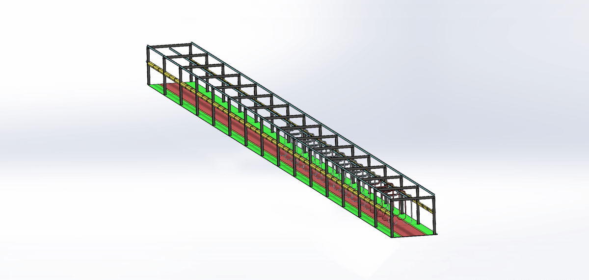 Automobile Chassis Transportation Line – Detailed Drawing Download ...