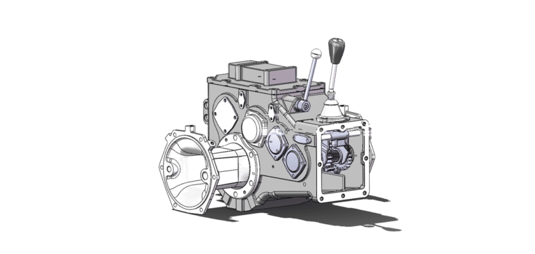 Automobile Gearbox Assembly – Detailed Drawing Download - MechStream