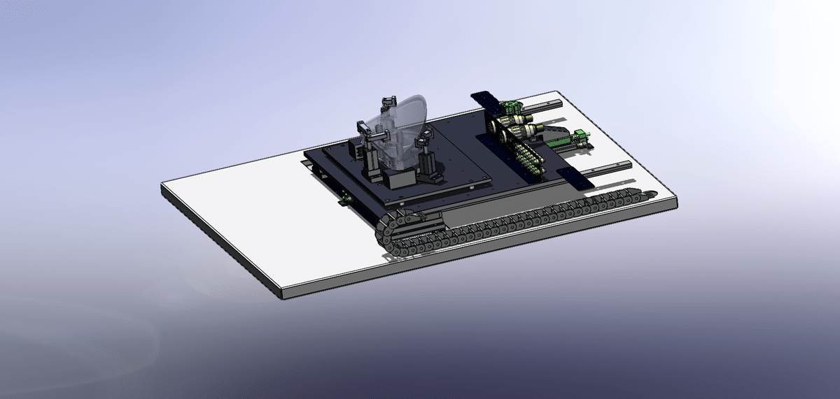 Vehicle Instrument Testing Machine – Detailed Drawing Download - MechStream