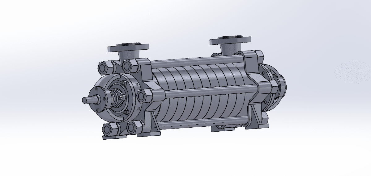 DG46 Multistage Pump Drawing – Download Now - MechStream