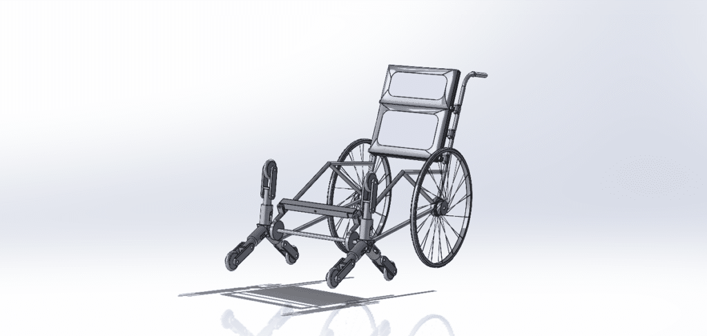 Divya Rath Foldable Wheelchair Drawing for Free Download - MechStream
