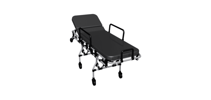 Folding Stretcher Bed Drawing for Free Download - MechStream