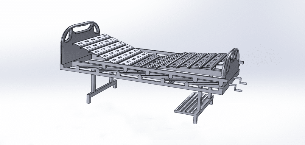Free Hospital Bed Drawing - Download Now - MechStream