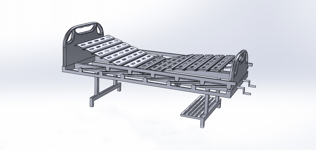 Free Hospital Bed Drawing - Download Now - MechStream
