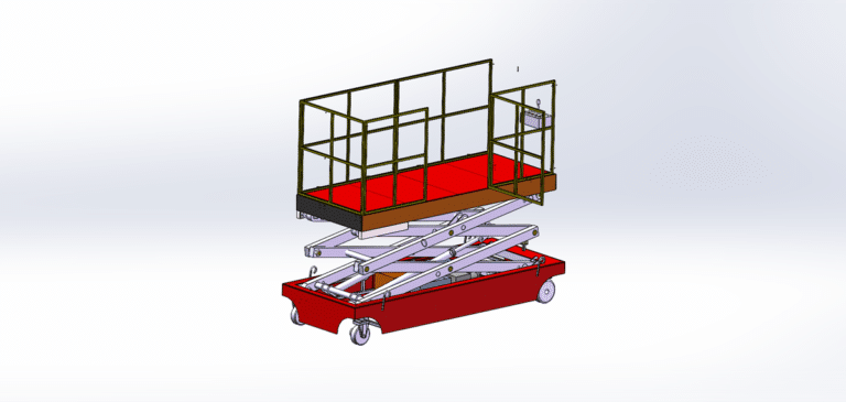 Hydraulic Car Lift Work Platform Drawing – Download Now - MechStream