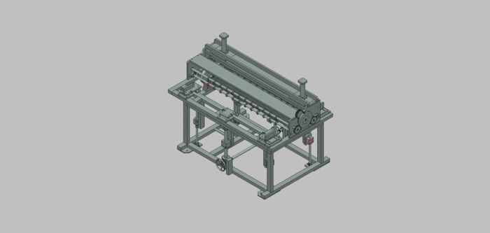 Punching Machine for Cardboard – Essential Drawing Download - MechStream