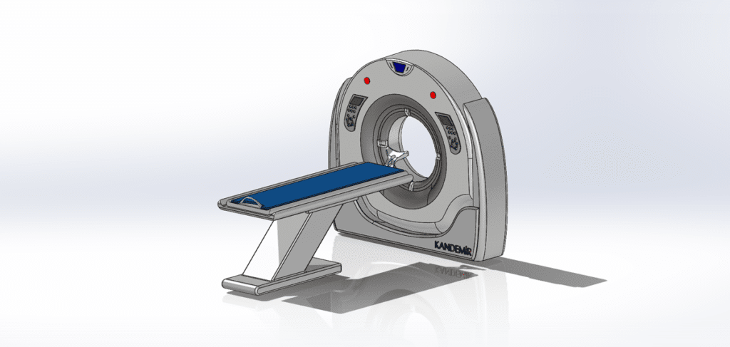 Explore Detailed CT Machine Drawing – Download Now for Free - MechStream