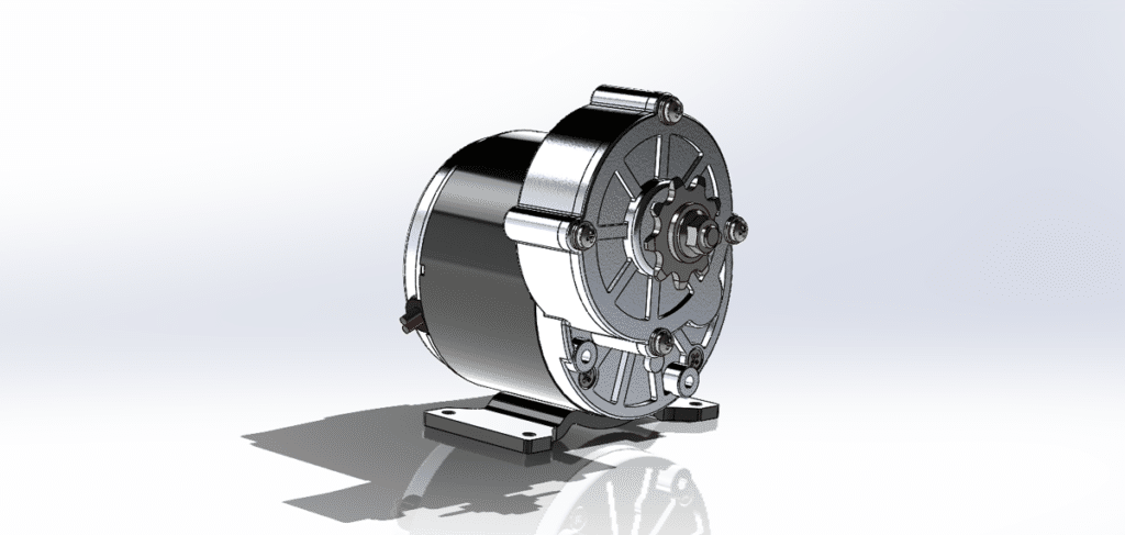 Unleash Performance: 24V DC DC Reduction Motor MY1016Z Model Drawing ...