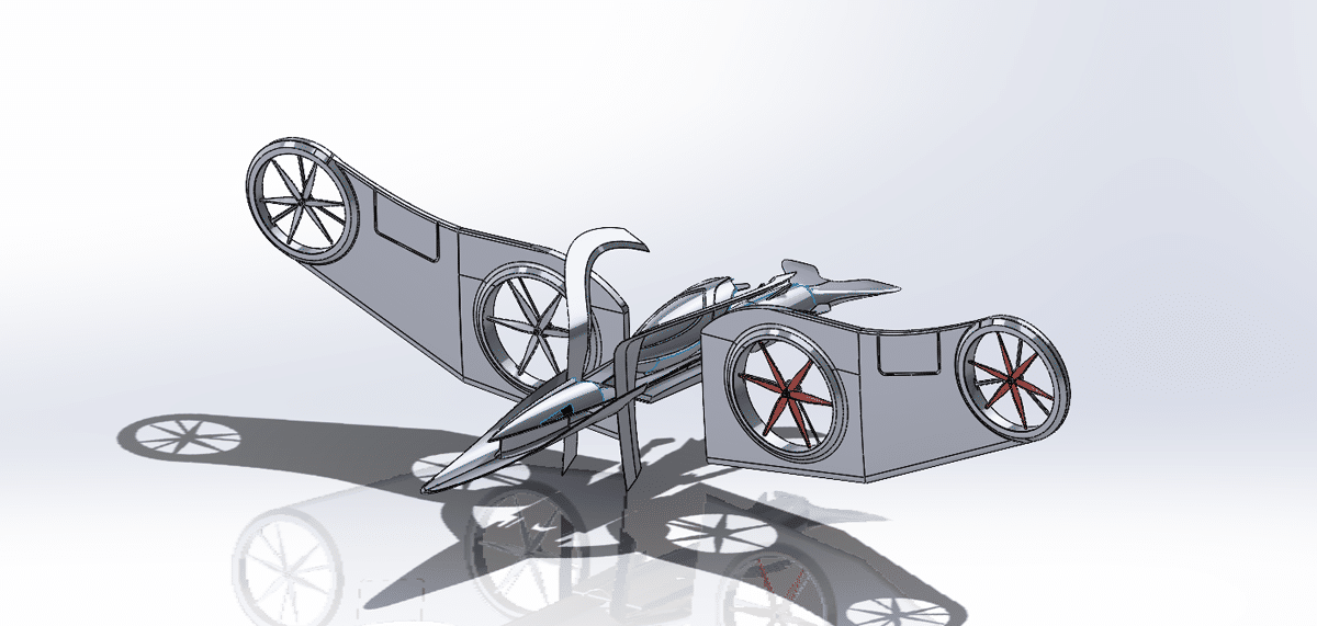 Unveil Stunning Bird-Like Drone Shape Drawing - Download Now - MechStream