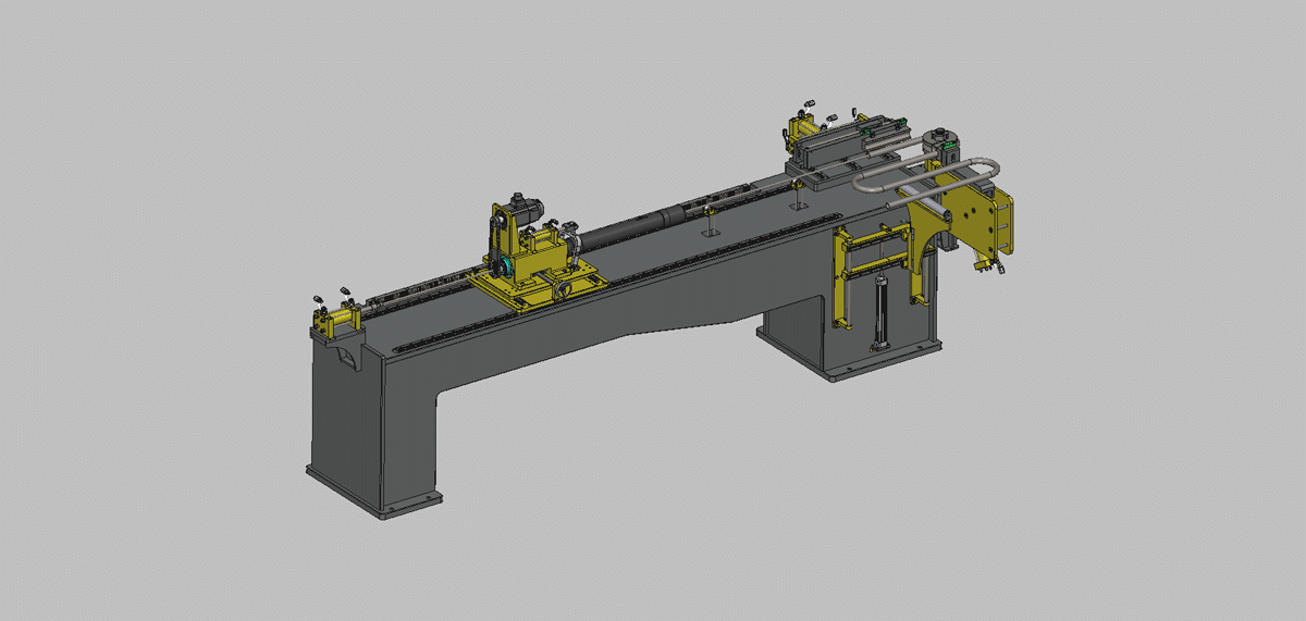 Get Your Free CNC Tube Bending Machine Drawing – Download Now - MechStream