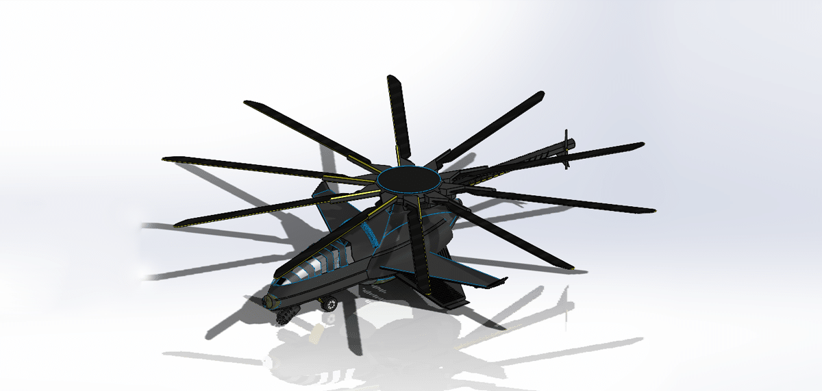 Get the Ultimate COBRA Drone Model Drawing Download - MechStream