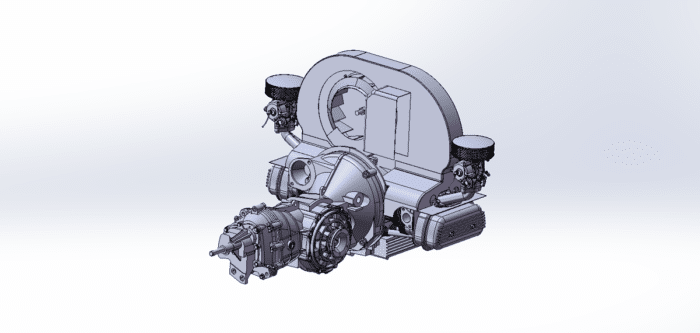 Free Classic Volkswagen Engine Drawing - Instant Download - MechStream