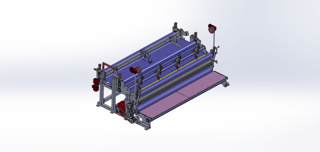 Free Cloth Cutting Machine Drawing – Download Instantly - MechStream
