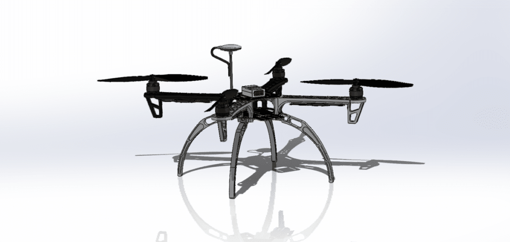 Unlock the DJI F450 Drone Frame Drawing - Free Download - MechStream