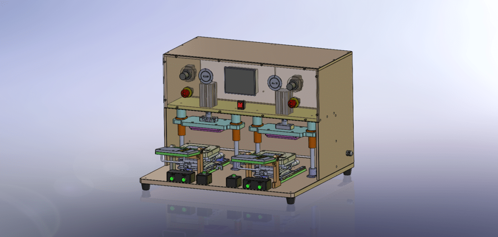 Free Double-Station Frame Press Drawing – Download Instantly - MechStream