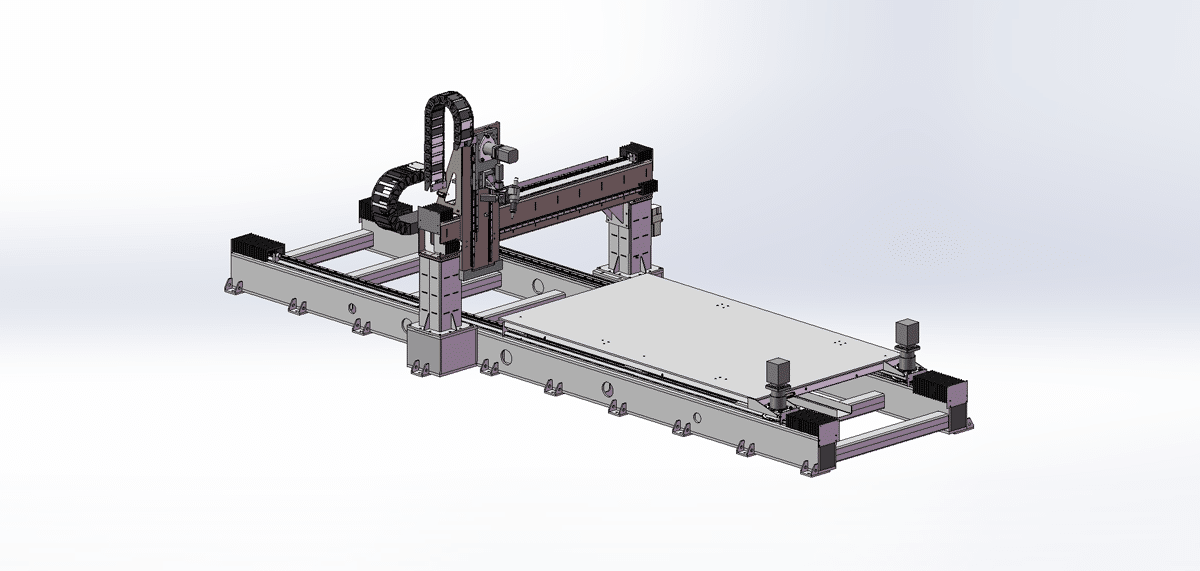 Unlock Precision with Gantry 3D Laser Cutting Machine Drawing Download - MechStream