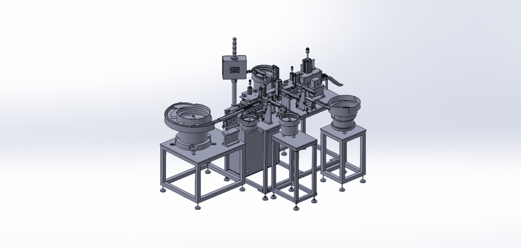 Free Integrated Assembly Machine Drawing – Download Instantly - MechStream