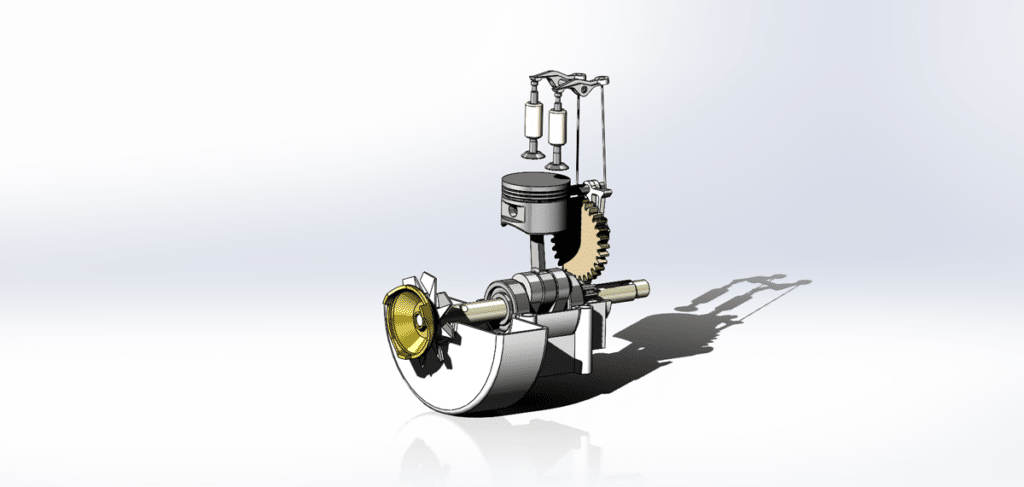 Unlock Precision with Internal Combustion Engine Model Drawing ...