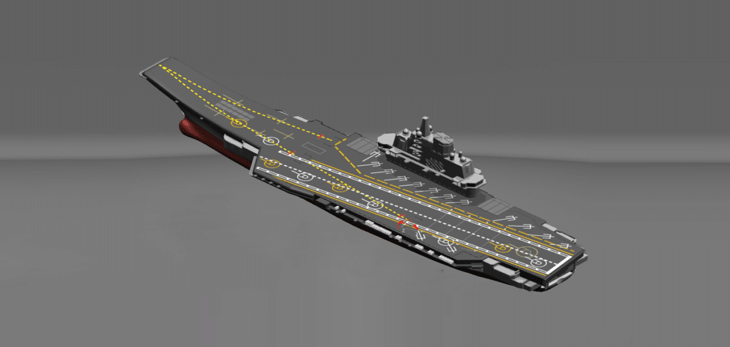 Powerful Liaoning Aircraft Carrier Model Drawing - Download Now ...