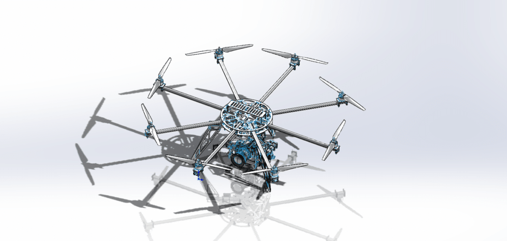 Unlock Unique Visuals with the Octorotor Aerial Photography Drone ...