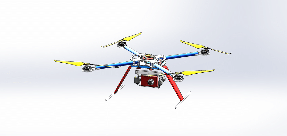 Unlock Extraordinary Designs: Free Quadcopter Drawing Download - MechStream