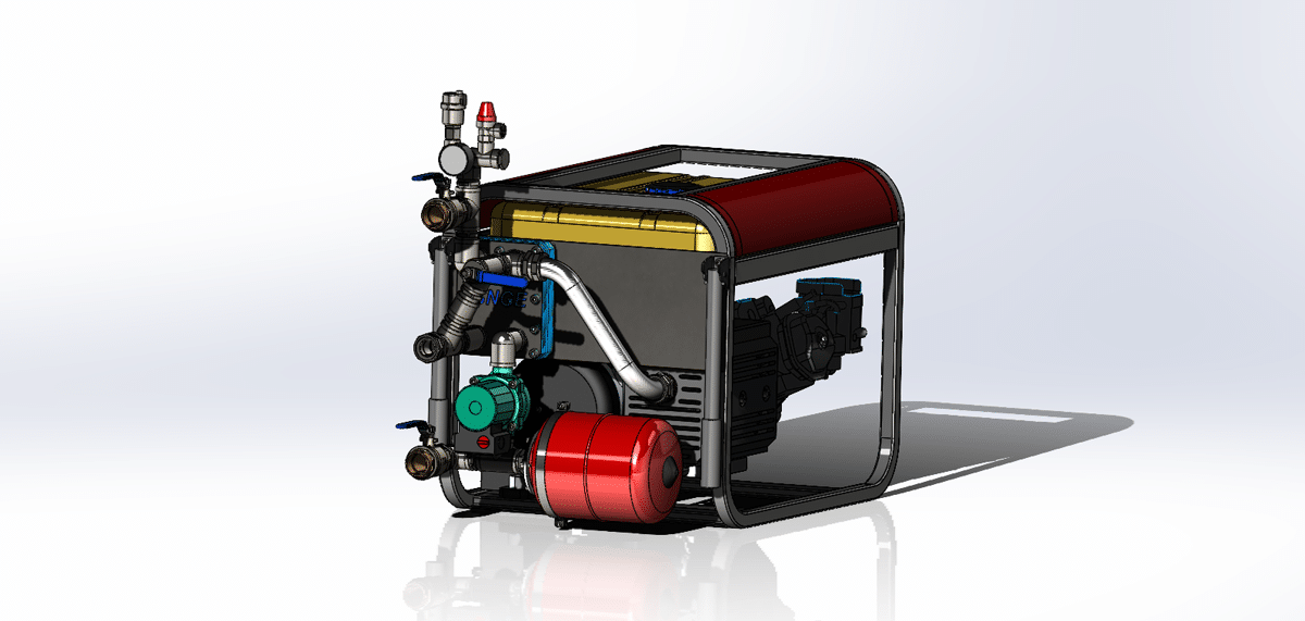Unlock Free SNGE Diesel Generator Drawing - Download Now - MechStream
