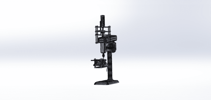 Unlock Precision: Semi-Automatic Drilling Machine Drawing Download ...