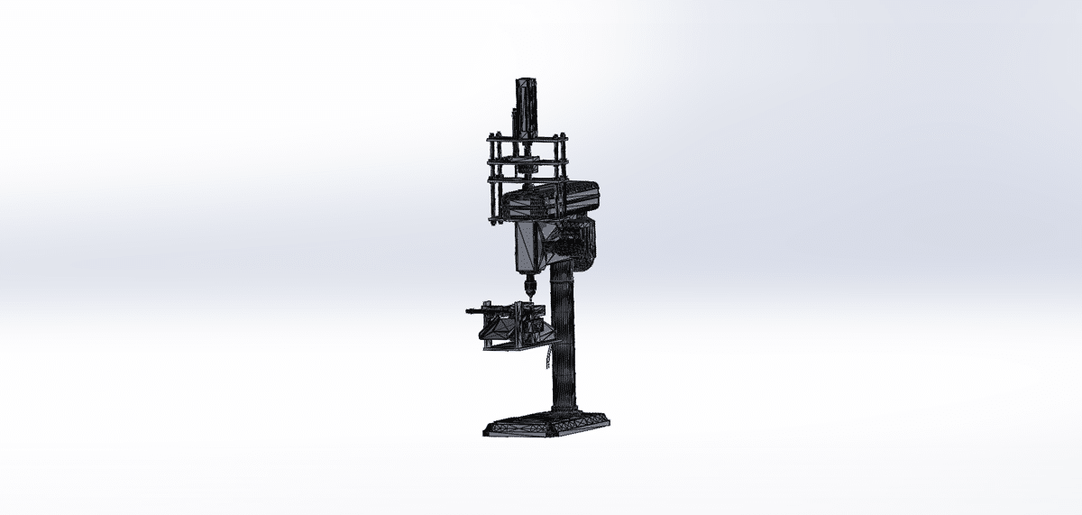 Unlock Precision: Semi-Automatic Drilling Machine Drawing Download ...