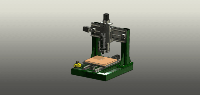 Unlock Your Free Three-Axis Desktop CNC Engraving Machine Drawing – Download Now - MechStream