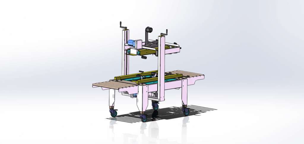 Free Up and Down Drive Sealing Machine Drawing – Download Now - MechStream