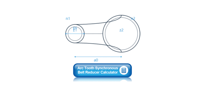 Arc Tooth Synchronous Belt Reducer Calculator - MechStream