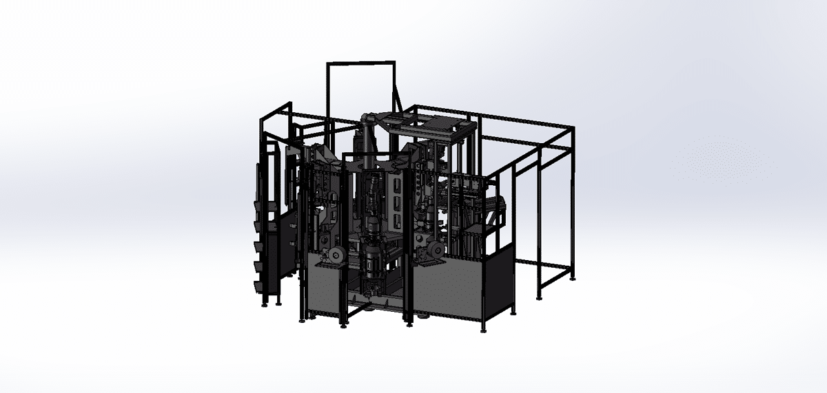 Discover the Six-Station Test Machine Drawing – Free Download - MechStream
