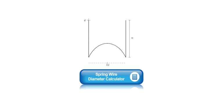Spring Wire Diameter Calculator - MechStream