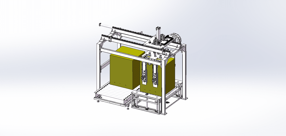 Advanced B04-Truss Manipulator & Conveyor Drawing - MechStream