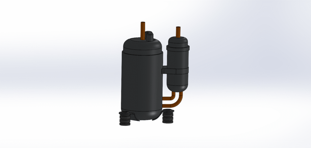 Efficient Gree C-Compressor Drawing Download - MechStream