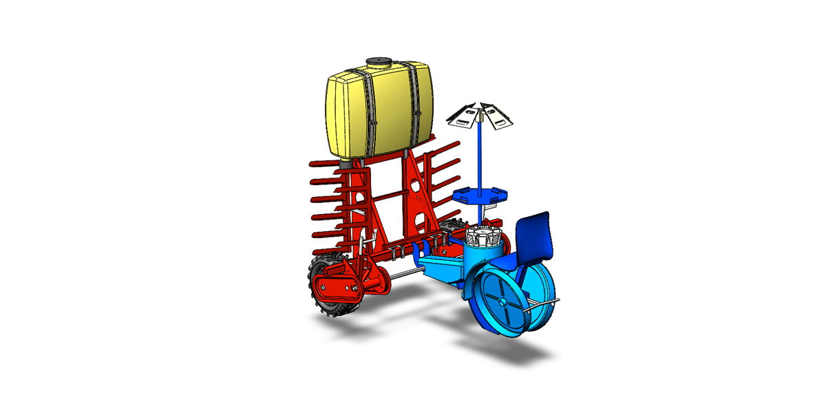 High-Performance Planting Machine Design Drawing Download Now - MechStream